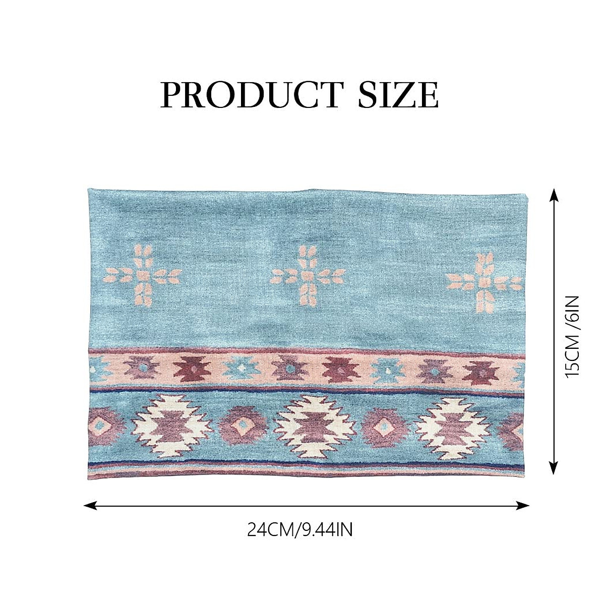 Catery Boho Headbands Stretch Head Bands Wide Turban Headwraps Yoga Headband Fashion Hair Bands for women and Girls Pack of 3 (C Vintage)