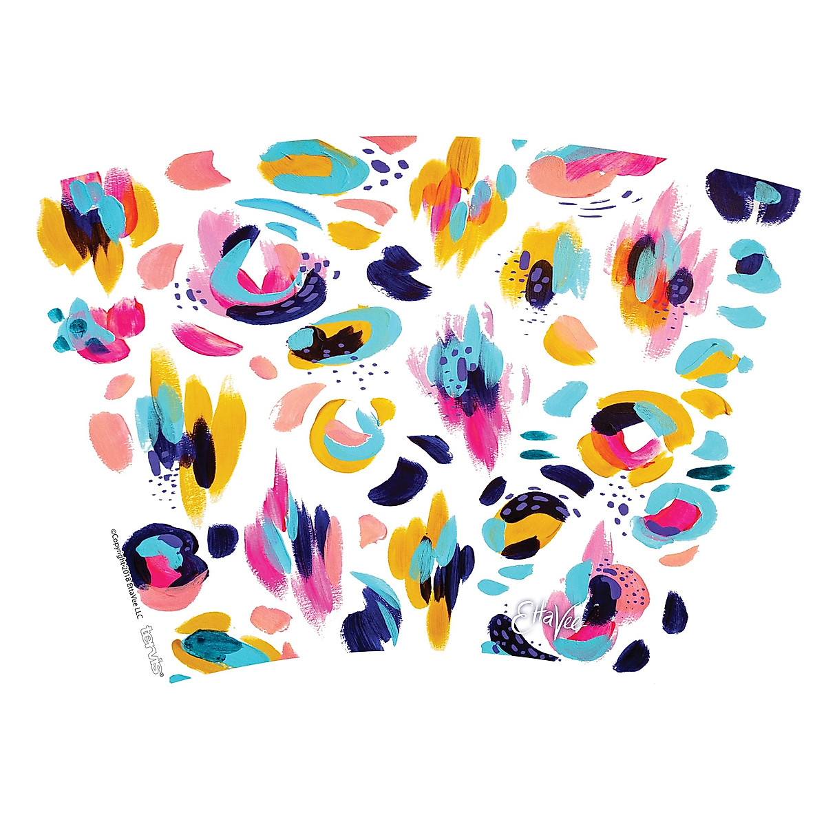 Tervis EttaVee Be Spot On Made in USA Double Walled Insulated Tumbler Travel Cup Keeps Drinks Cold & Hot, 24oz, Classic