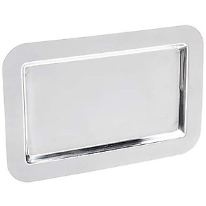 Frieling USA 18/10 Mirrored Finish Stainless Steel Serving Tray, 9.4-Inch by 5.6-Inch