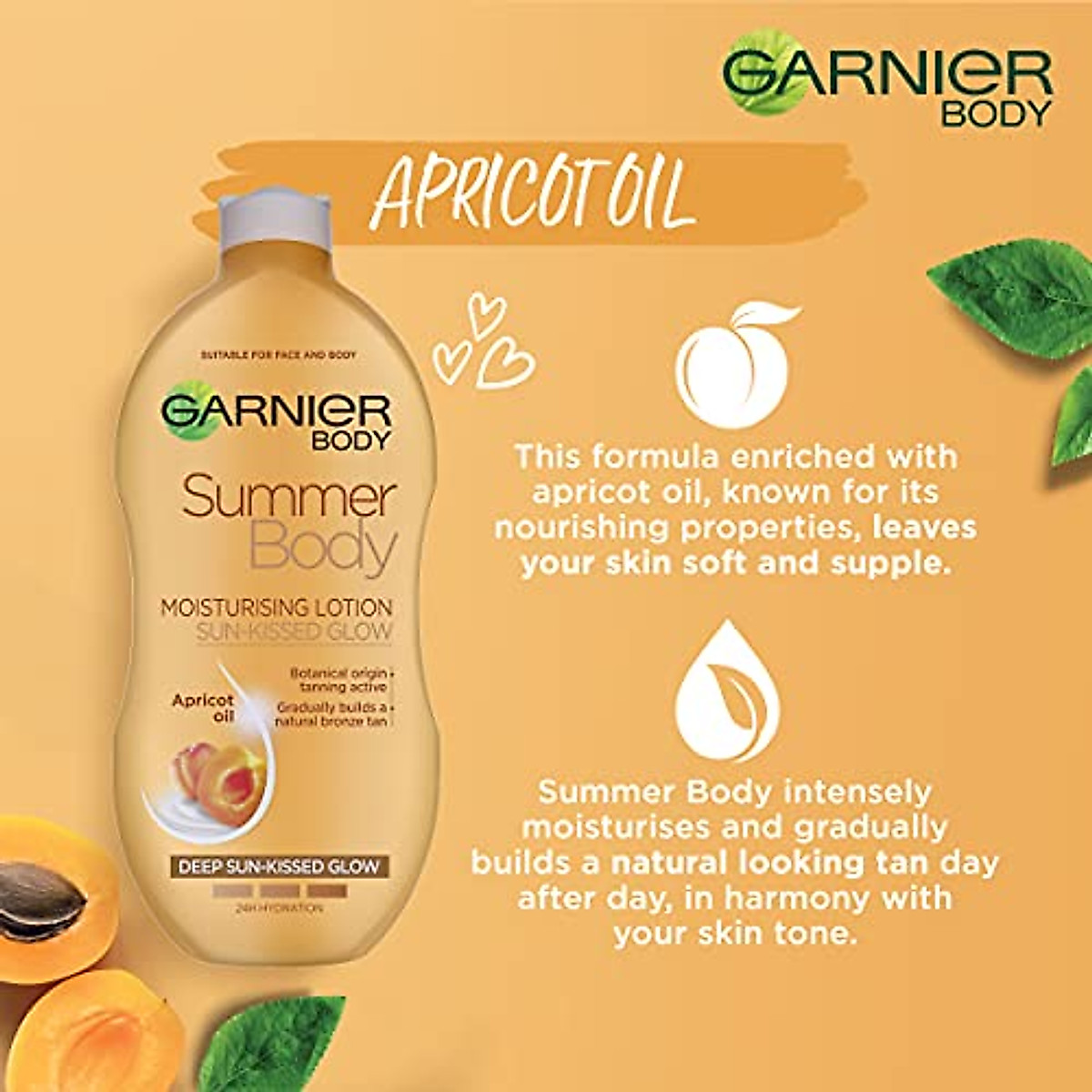 Garnier Summer Body Milk Deep 77022 250ml