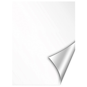 Wall Pops WPE0446 Large Message Board, White & Off-White, 36x24 Inch