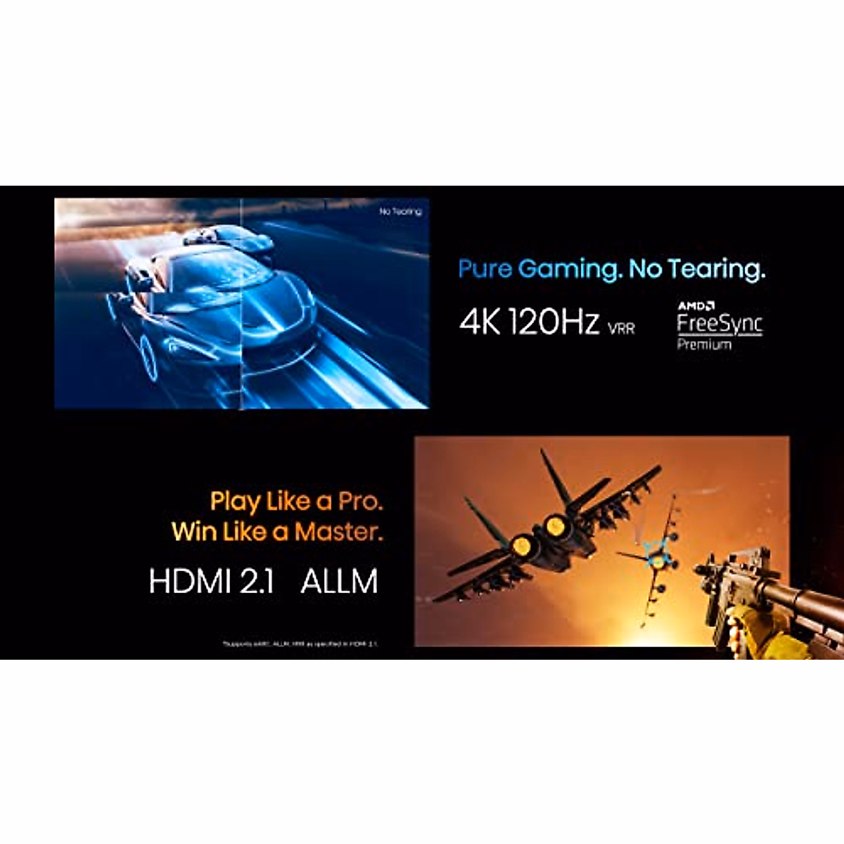 Hisense ULED Premium U7H QLED Series 55-inch Class Quantum Dot Google 4K Smart TV (55U7H, 2022 Model),Black