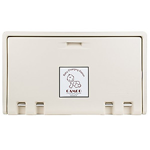Koala Kare KB200-00 Horizontal Wall Mounted Baby Changing Station, Cream (Light Cream)