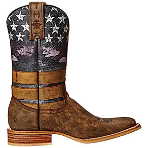 Tin Haul Shoes Women's American Woman, Brown/Navy, 5.5