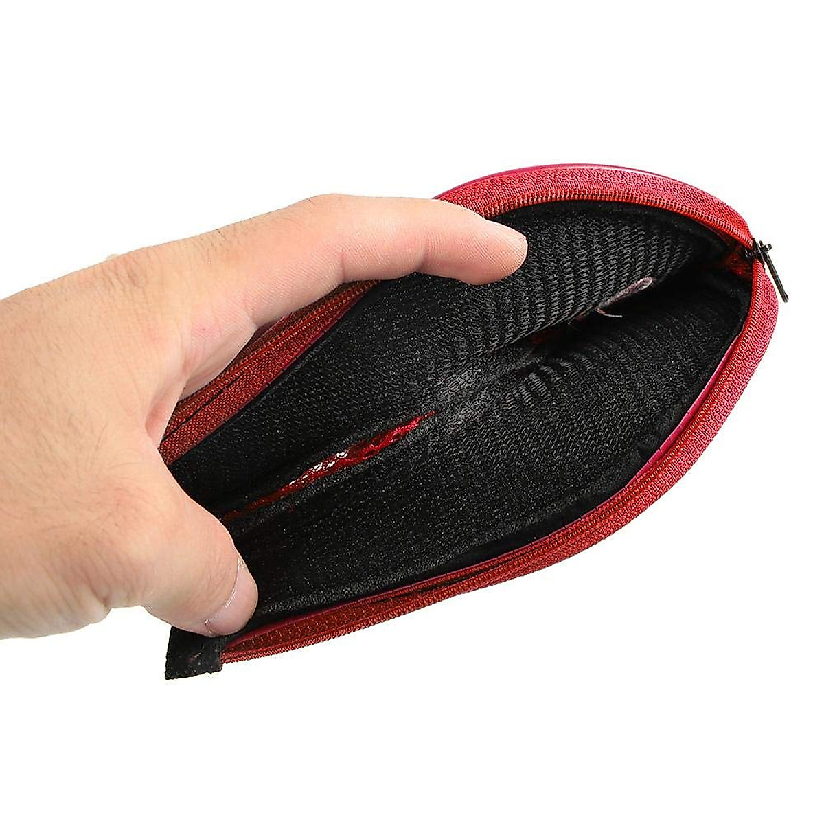 Iron Head Covers, 10Pcs Neoprene Waterproof Wear Resistant Putter Protector Case Golfer Accessory(Red)