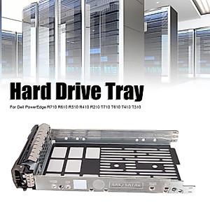 3.5" Carrier Tray Caddy for Dell R710 R610 R510 R210 T610 T410 with 4 Screw Driver