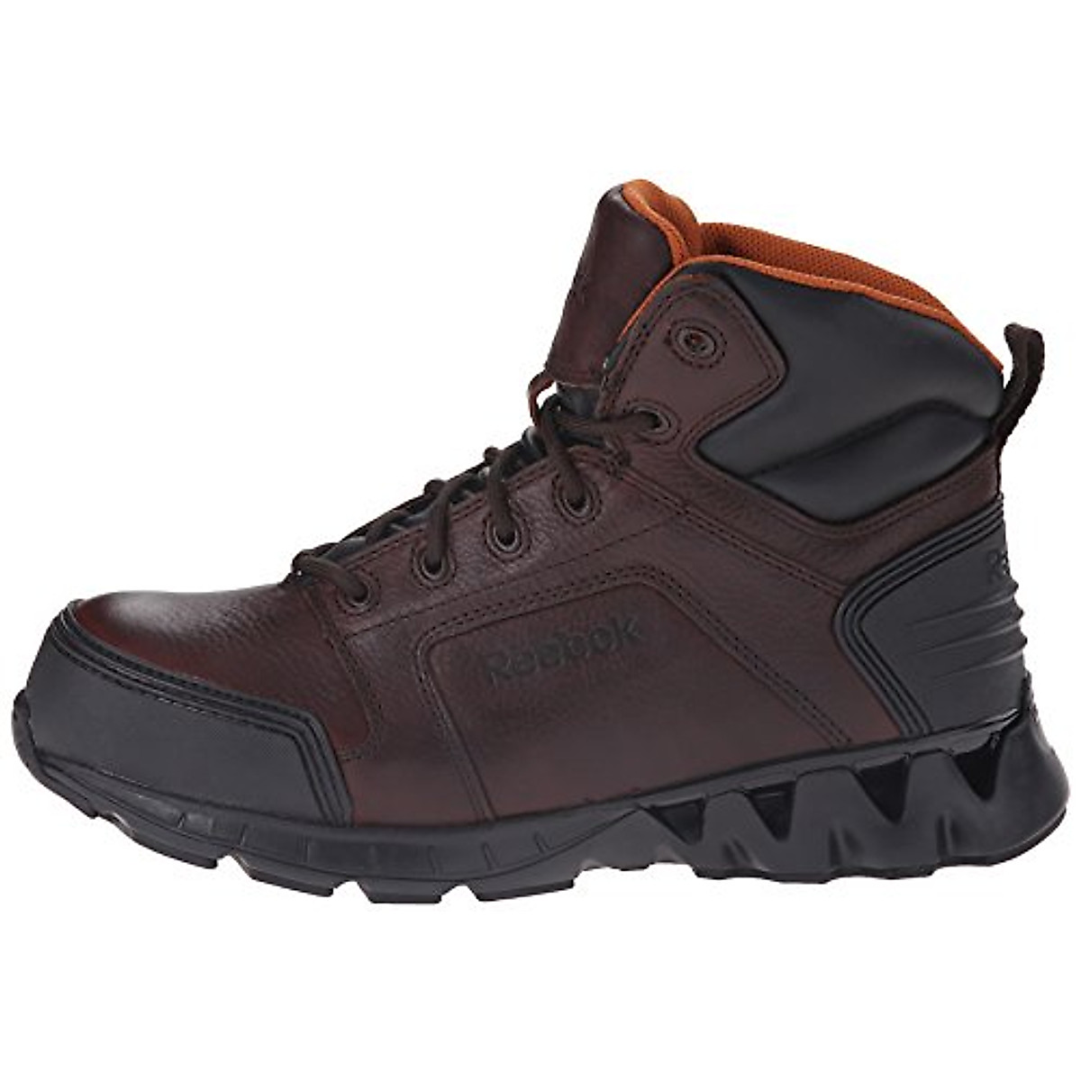 Reebok Work Men's Zigkick RB7005 Work Shoe, Brown
