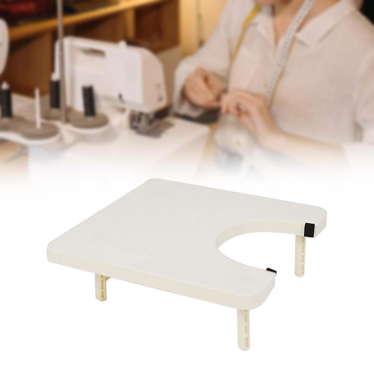Yiju Sewing Machine Expansion Stand Universal Lightweight Household Multipurpose Sturdy DIY Practical Extension Table for Sewing Supplies