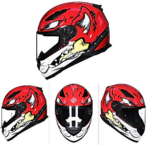 Motocross Helmet Youth Adult Electric Dirt Bike Full Face Motorcycle Helmet for Boys Girls Quad Bikes Bicycle MTB ATV Offroad Helmet DOT/ECE Certified Men & Women Motorbike Crash Helmets,A,XL