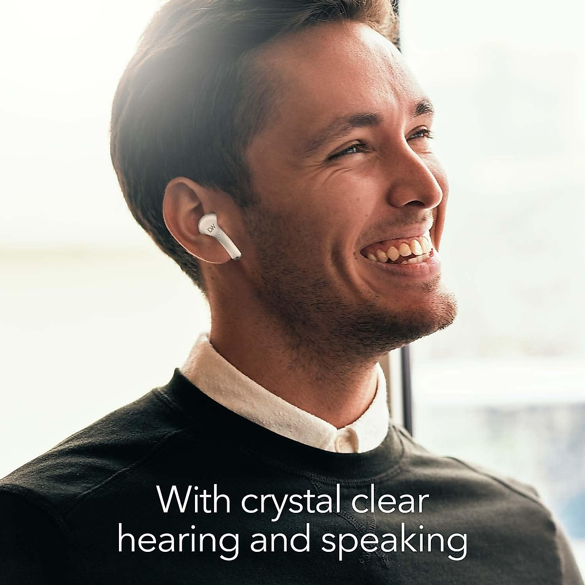 Dartwood Active True Wireless Noise-Canceling Earbuds - Dartpods+ Portable Splashproof Immersive Sound Earphones with Bluetooth Connectivity