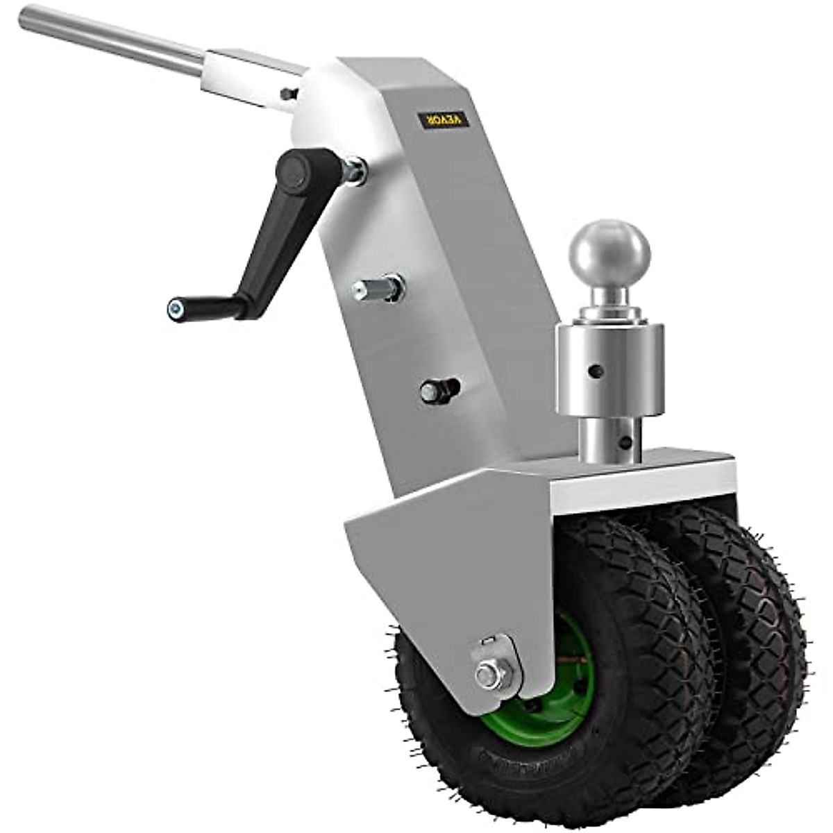 VEVOR Manual Trailer Dolly, 10000 LBS Towing Capacity Trailer Mover Valet with 2-5/16 in Ball & 10.63" Wheels, Adjustable Height Heavy-Duty Jack Tug for Car, RV, Boat, and Travel Trailers