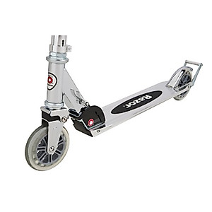 Razor A3 Kick Scooter for Kids – Foldable, Lightweight, Large Wheels, Front Vibration Reducing System, Adjustable Handlebars & A5 LUX Kick Scooter - Pink - FFP,38.6 Inch