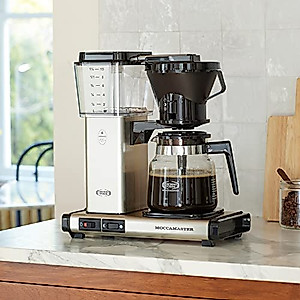 Technivorm 59691 KB Coffee Brewer, 40 oz, Brushed silver