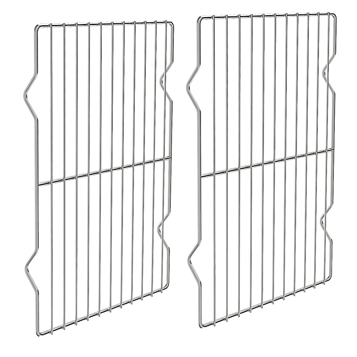 Adorila 2 Pack Cooling Rack for Baking, 8" x 11" Stainless Steel Grill Rack, Small Grid Baking Rack for Baking Cooking Roasting Oven