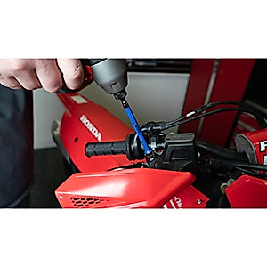 Wiha 70487 6 Piece Color Coded Magnetic Nut Setter Metric Set