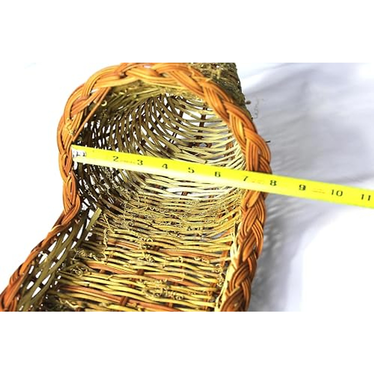 cornucopia basket for thanksgiving decor. (19'' cornucopia)