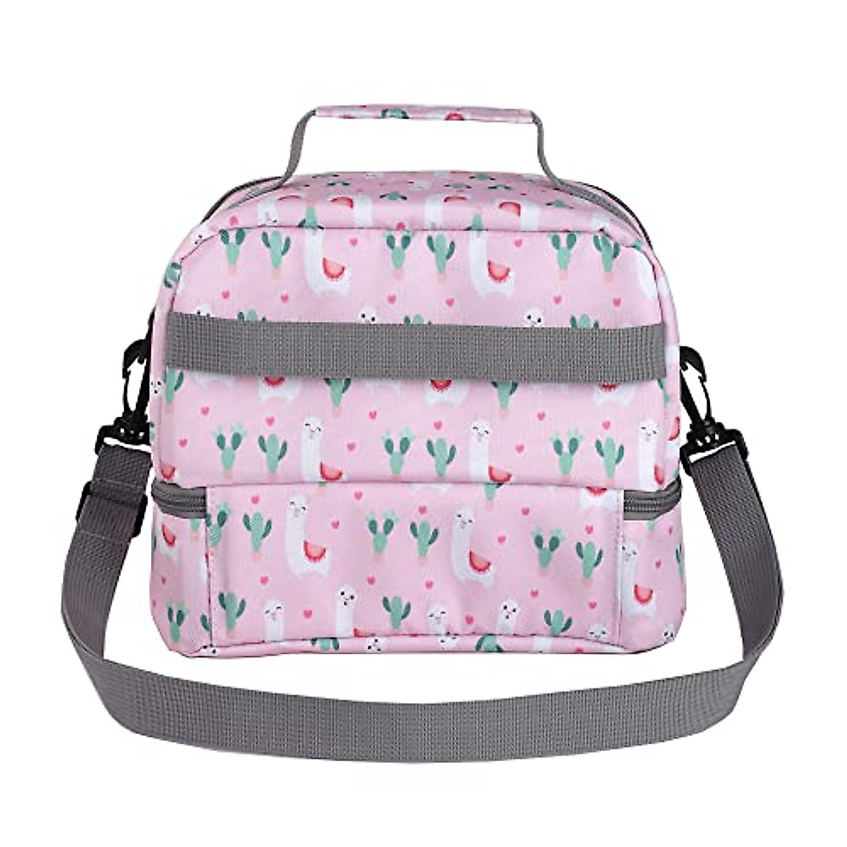 seastig Kids Lunch Box Insulated Lunch Bag Bento Bags for Kids Toddlers Meal Tote Kit for Girls Boys with Adjustable Strap