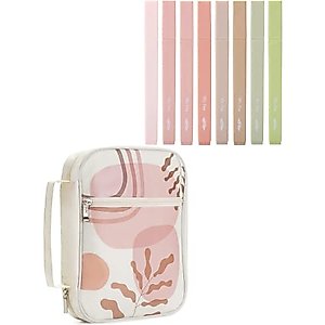 Mr. Pen- Bible Case and Aesthetic Highlighters, Boho Theme