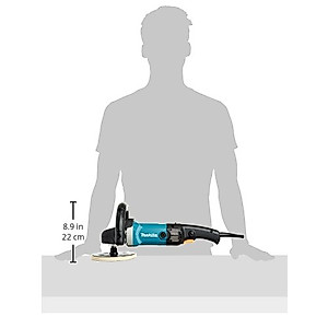 Makita 9237C 7" Polisher, Blue