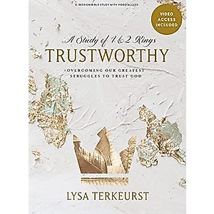 Trustworthy - Bible Study Book with Video Access