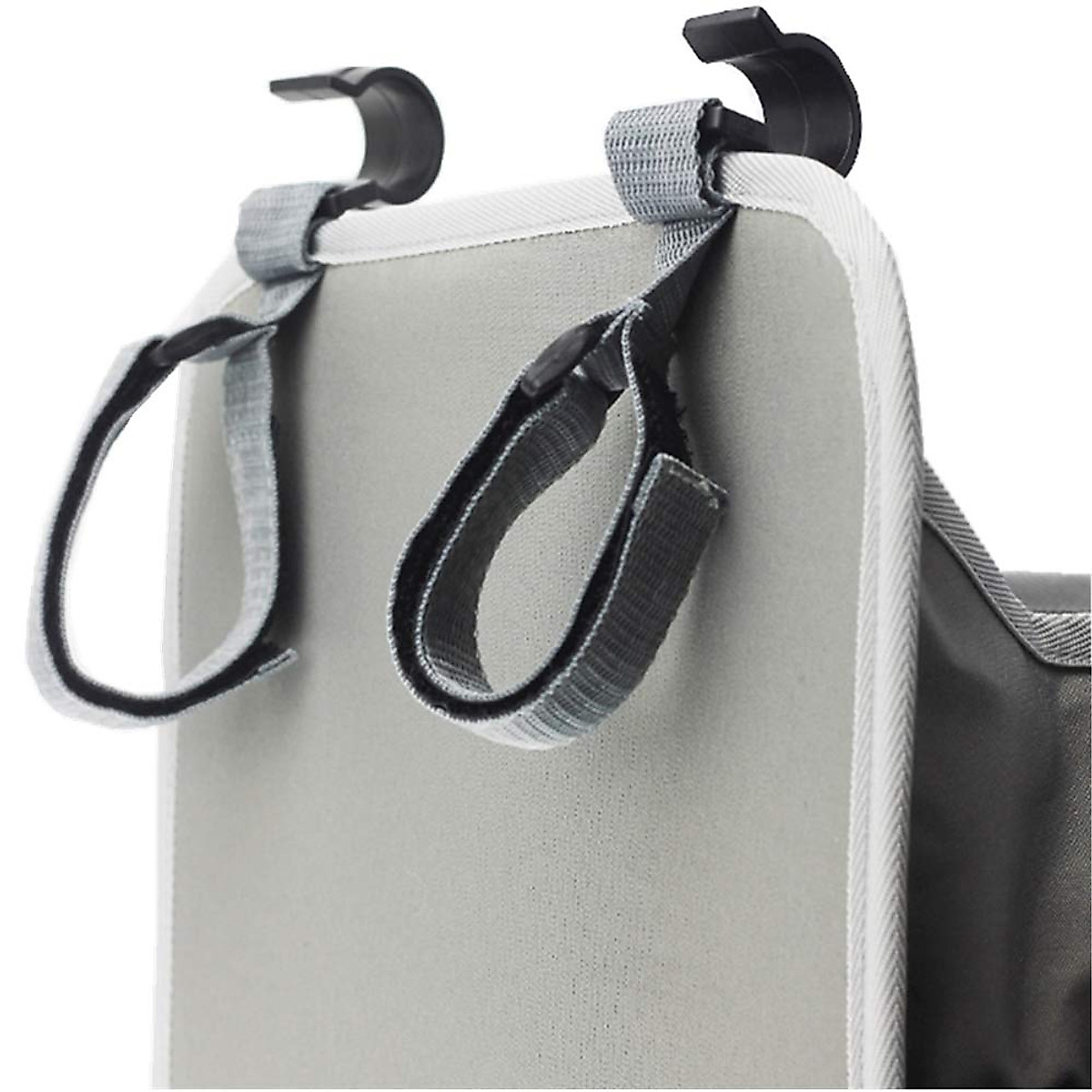 Hanging Baby Diaper Caddy Organizer For Crib Changing Table Or Wall Nursery Organizer Infant Newborn Baby Playard Diaper Organizer Storage Baby Essentials Grey