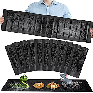 10 Pack Sticky Mouse Trap, Super Large 47.2 * 11'' Glue Traps for Mice and Rats Traps Indoor for Home, Rodent Snakes Spiders Roaches