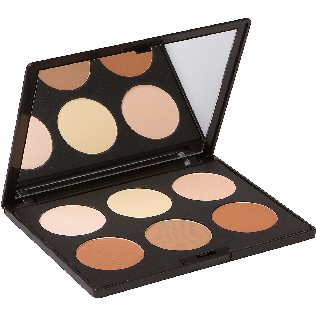 Elizabeth Mott Bronzer Contour Kit & Highlighting Powder - Cruelty Free & Paraben Free - 6 Shades for a Natural Glow