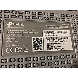 TP-Link Archer-C20-RB AC750 Dual Band Wi-Fi Router - Certified Refurbished