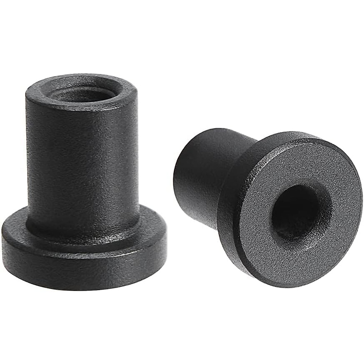 Mairuker Sliding Barn Door Hardware 1.38in Black Spacer Replacement Barn Door Hardware Kit with Screws for 16" Stud Wall (Set of 5)