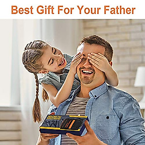 Gifts for Men Magnetic Wristband - Valentines Day Gifts for Him Husband Boyfriend Tool Belt for Holding Screws Cool Stuff Gadget Birthday Gifts for Men Who Have Everything Gift Ideas Women Carpenters