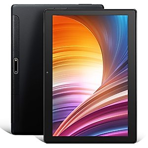 Dragon Touch Max10 Android 10.1 inch Tablet with Octa-Core Processor, 3GB RAM, 32GB Storage, 1080P FHD Display, Android 10, 5G Wi-Fi, GPS, Type C Port, Black