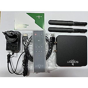 Ugoos AM6B Plus TV Box Amlogic S922X-J Android 9.0 DDR4 4GB RAM 32GB ROM WiFi6 1000M Ethernet USB 3.0 BT5.0 4K H.265 HDR TV Box