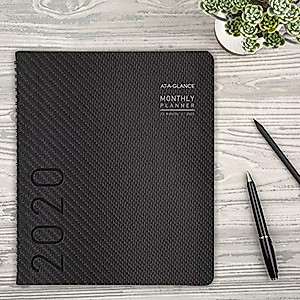 AT-A-GLANCE, Weekly/Monthly Planner, Graphite, Large (70260X4520)