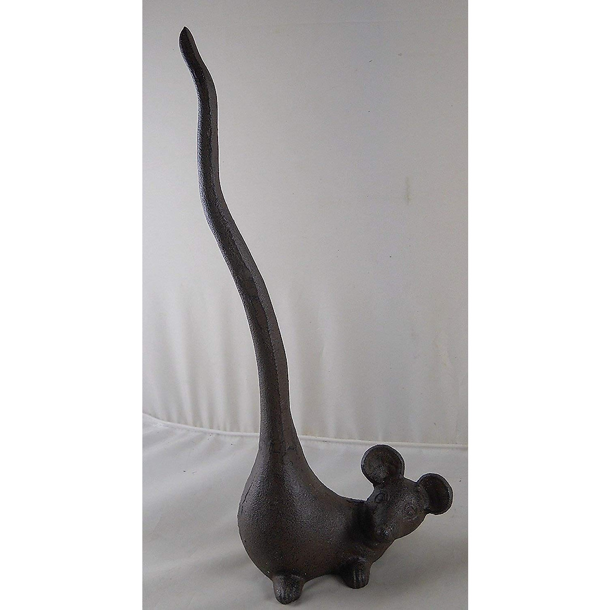 Cast Iron Mouse Paper Towel Holder
