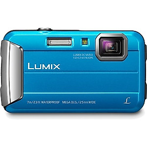 Panasonic Lumix DMC-TS25 16.1 MP Tough Digital Camera with 8x Intelligent Zoom (Blue)