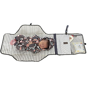 Portable Diaper Changing Kit w/ 2 Pads by BabyJoppa