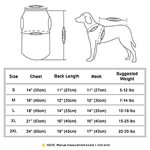 Beirui Waterproof Dog Winter Coat with Harness - Warm Zip Up Puffer Vest Dog Jacket with Dual D Rings - Reflective Cold Weather Dog Clothes for Puppy Small Medium Dogs,Pink(Chest 18”)