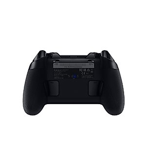 Razer RZ06-02610100-R3G1 Raiju Tournament Edition Wireless and Wired Gaming Controller with Mecha Tactile Action Buttons, Interchangeable Parts and Quick Control Panel, Black