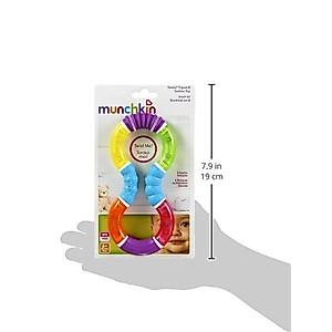 Munchkin Twisty Figure 8 Baby Teether Toy, BPA Free, 6+ Months