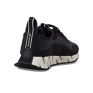 Reebok Women's Zig Dynamica Sneaker, Black/Chalk/Rose Gold, 10