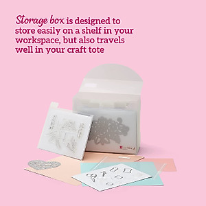 Totally Tiffany Die and Stamp Storage Power Pack, Bundle of 3 Packs, Storage for up to 90 Stamp and Die Sets