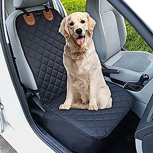 Paw Jamboree Scratch-Proof Pet Car Seat Cover Front Seat Non-Slip Car Seat Protector for Dogs Bucket Seat Cover for Dog for Trucks, Cars & SUVs