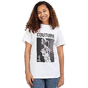 Barbie Doll Womens T Shirt Ladies Couture Fashion Novelty White Top X-Large
