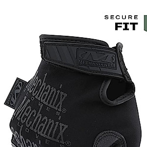 Mechanix Wear: Tactical Specialty Recon Covert Work Gloves(Large,All Black)