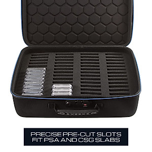 Card Titan PRO Graded Coin Case with 56 Slots for PCGS or NGC Graded Coin Slab - Individual Slots for Graded Coins - Protects and Perfectly Fits NGC and PCGS Coin Cases - Coin Collection Supplies