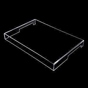 YMDK Dust Cover Lid Acrylic for 15.6 Inches Laptop Notebook