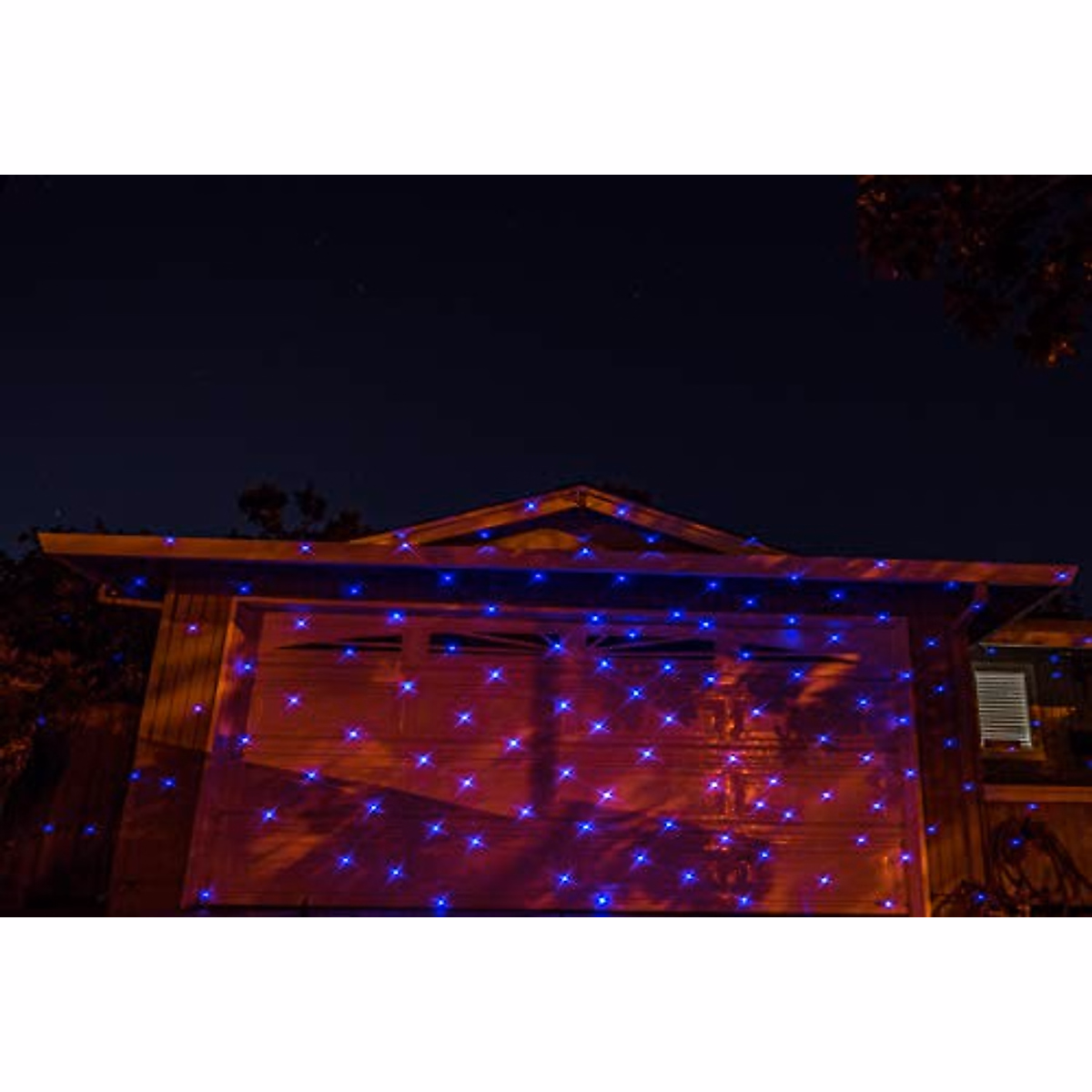 LEDMALL Motion Snow Fall Full Spectrum Star Effects 7 Color White Laser Christmas Lights, and Decorative Lights with Remote Control