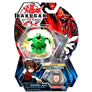 Bakugan, Ventus Cyndeous, 2-inch Tall Collectible Transforming Creature, for Ages 6 and Up