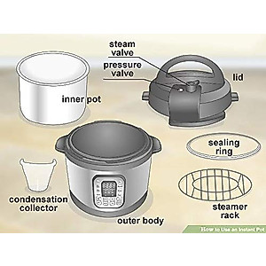 Original Replacement Float Valve Gaskets for Instant Pot Duo 3, 5, 6, 8 Quart, Duo Plus, Ultra, LUX 3, 8 Qt, Pressure Cooker Float Sealing Caps - 7 Packs