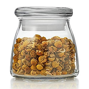 Libbey Vibe Mini Glass Jars with Lids, 4.5-ounce, Set of 12